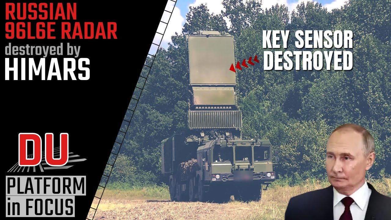 Russian 96L6E radar destroyed by HIMARS | Full analysis - YouTube