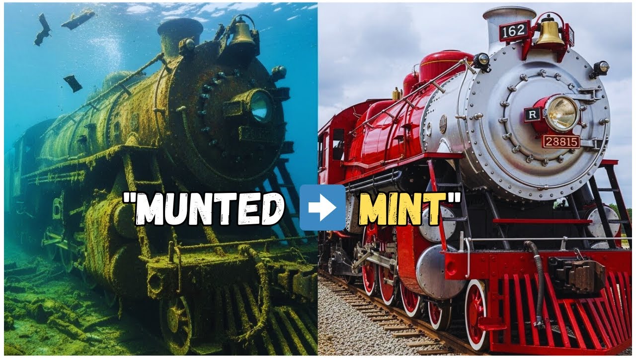 THE IMPOSSIBLE RESTORATION Turning Rusted Scrap Into a Super Train ...