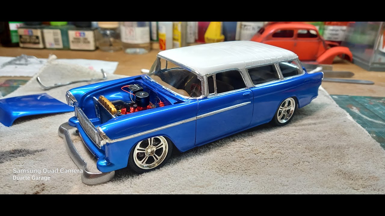 AMT 1955 Chevy Nomad - YouTube