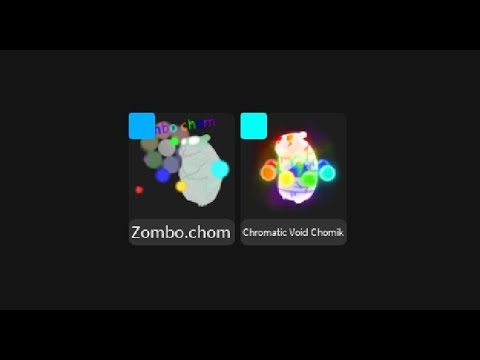 Roblox Find the Chomiks -How to get Zombo.chom, Chromashatter Chomik ...