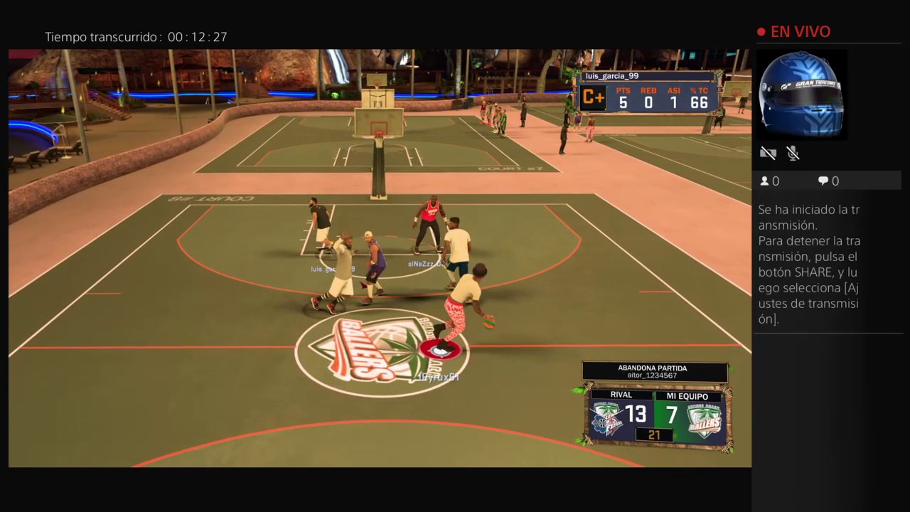 Directo NBA2K17 PS4 con sinezzz_OG - YouTube