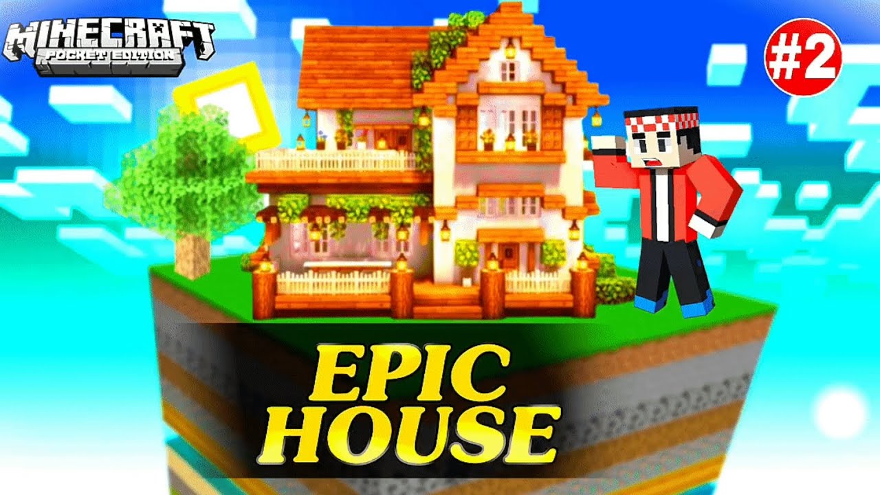 I am billed Epic House for Minecraft survival series // Random layer of ...