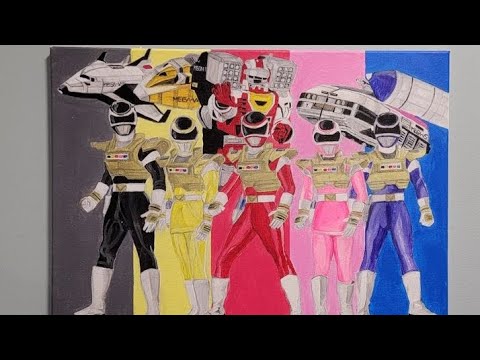 Power Rangers In Space Morph Sequences - YouTube