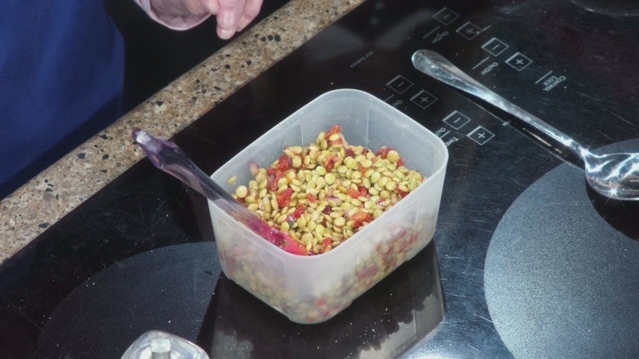 Raw Chef Jane: Cooking with lentils Part 2 - YouTube