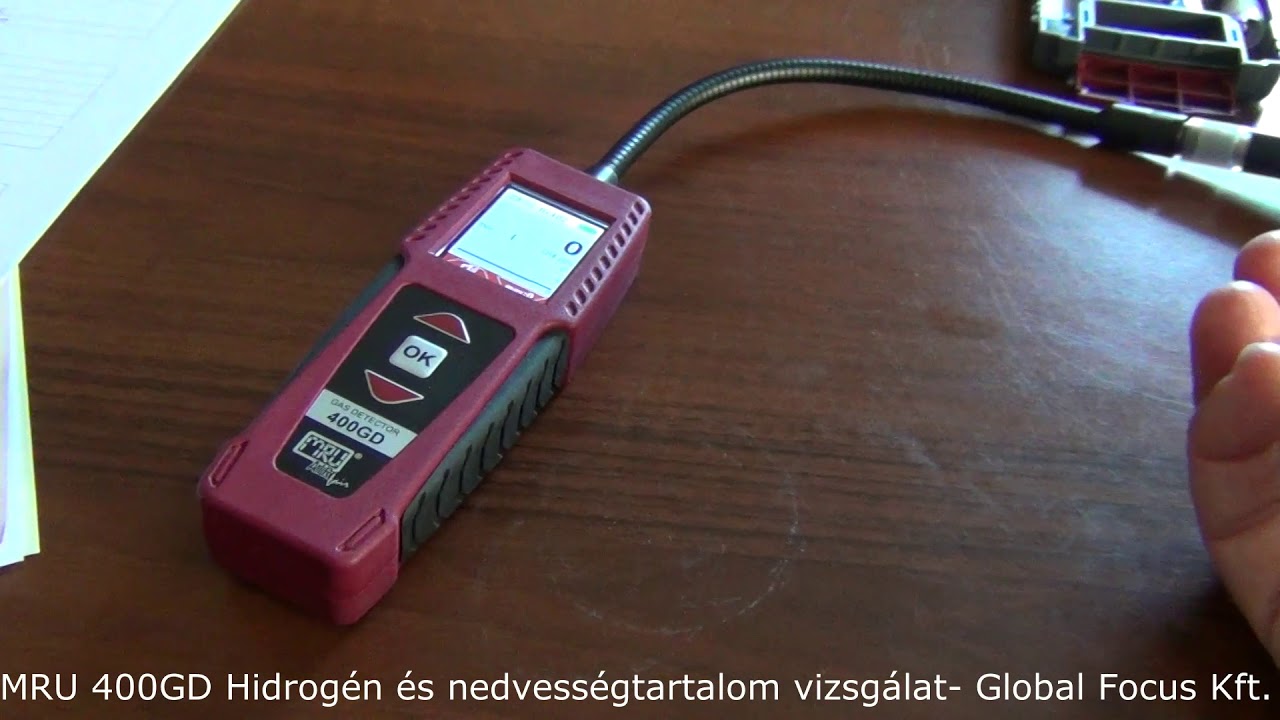 MRU 400GD műszer bemutatása - YouTube