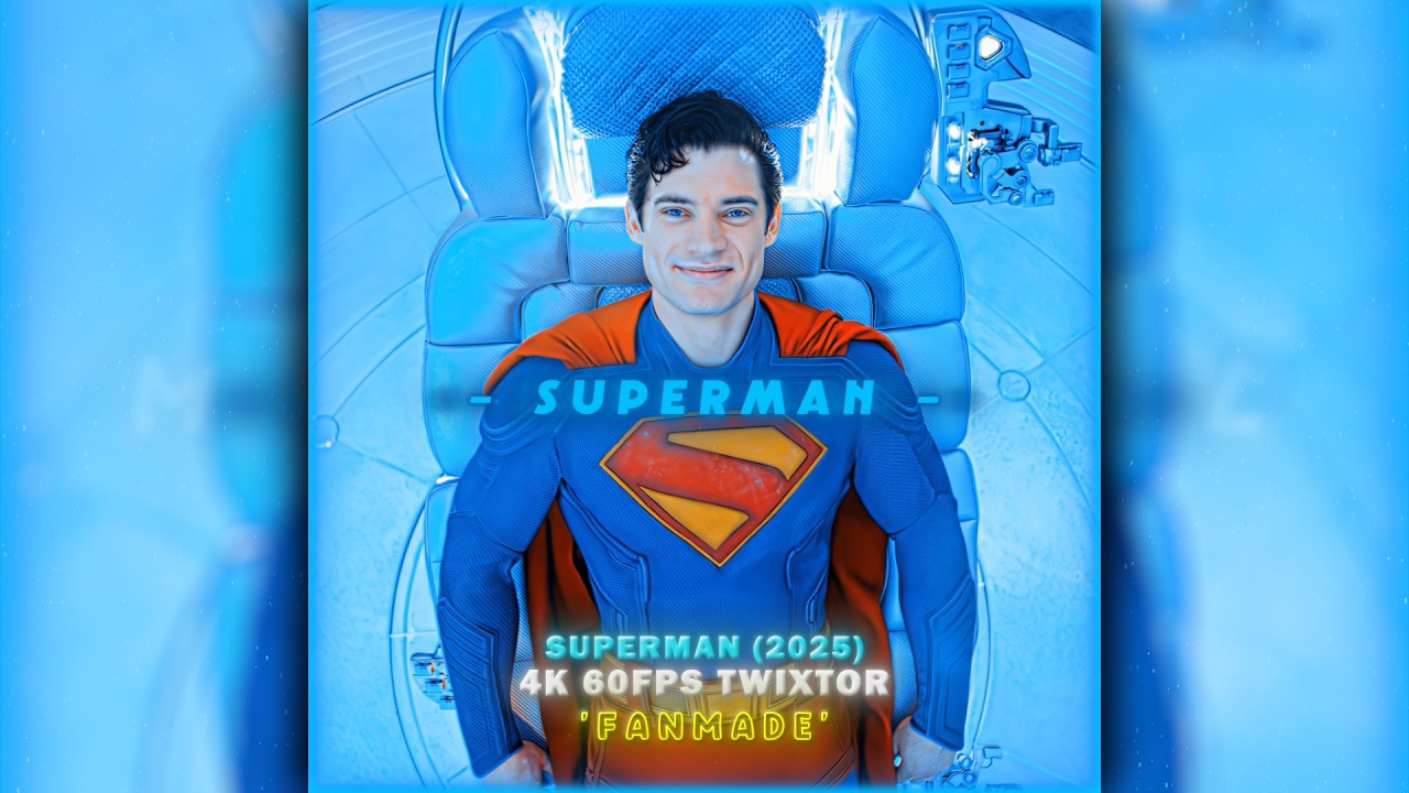 Superman | Superman (2025) | 4K 60FPS Twixtor Clips For Edits - Part 2 ...