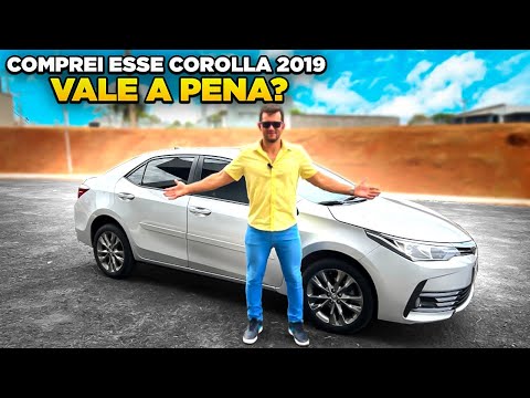 Comprei um Corolla 2.0 2019 - vale a pena por 105 mil??