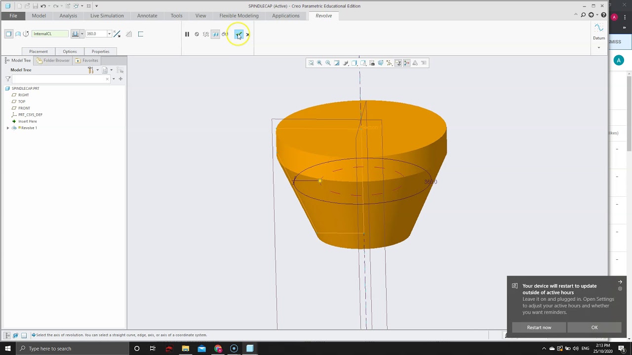 11 Spindle Cap - YouTube