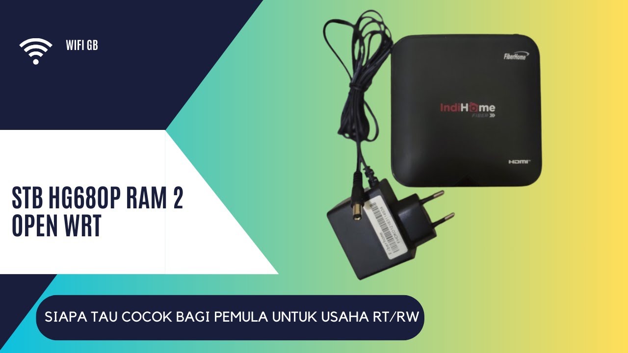 STB HG680P RAM 2 OPEN WRT - YouTube