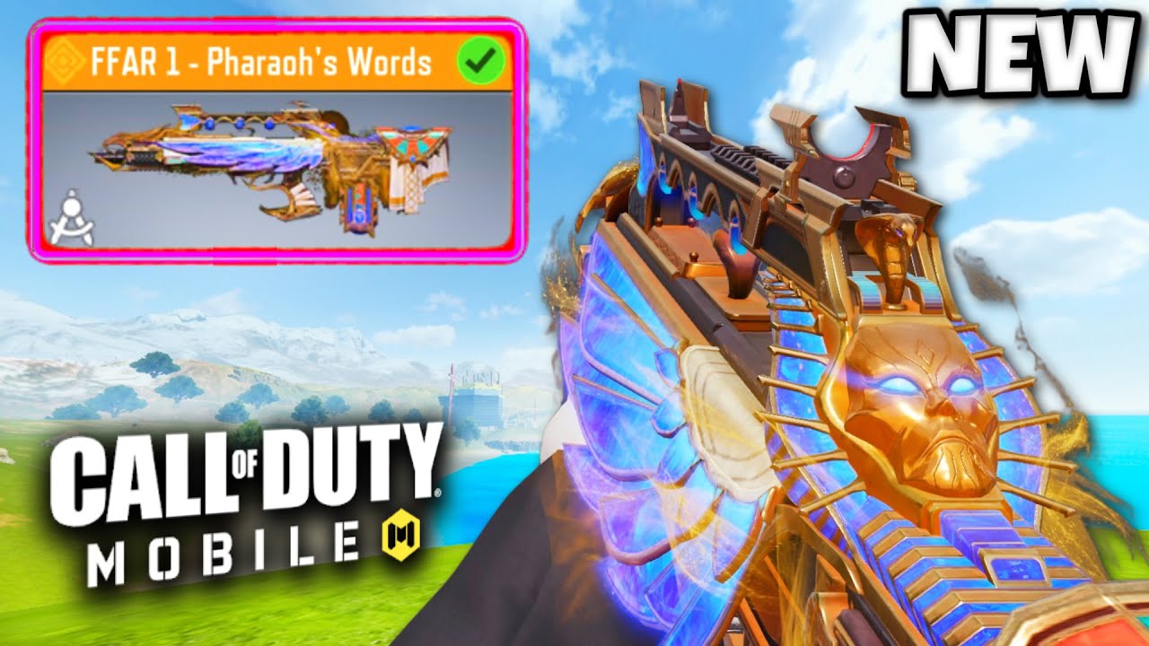 *NEW* LEGENDARY FFAR - PHARAOH'S WORD 😍 (COD MOBILE) - YouTube