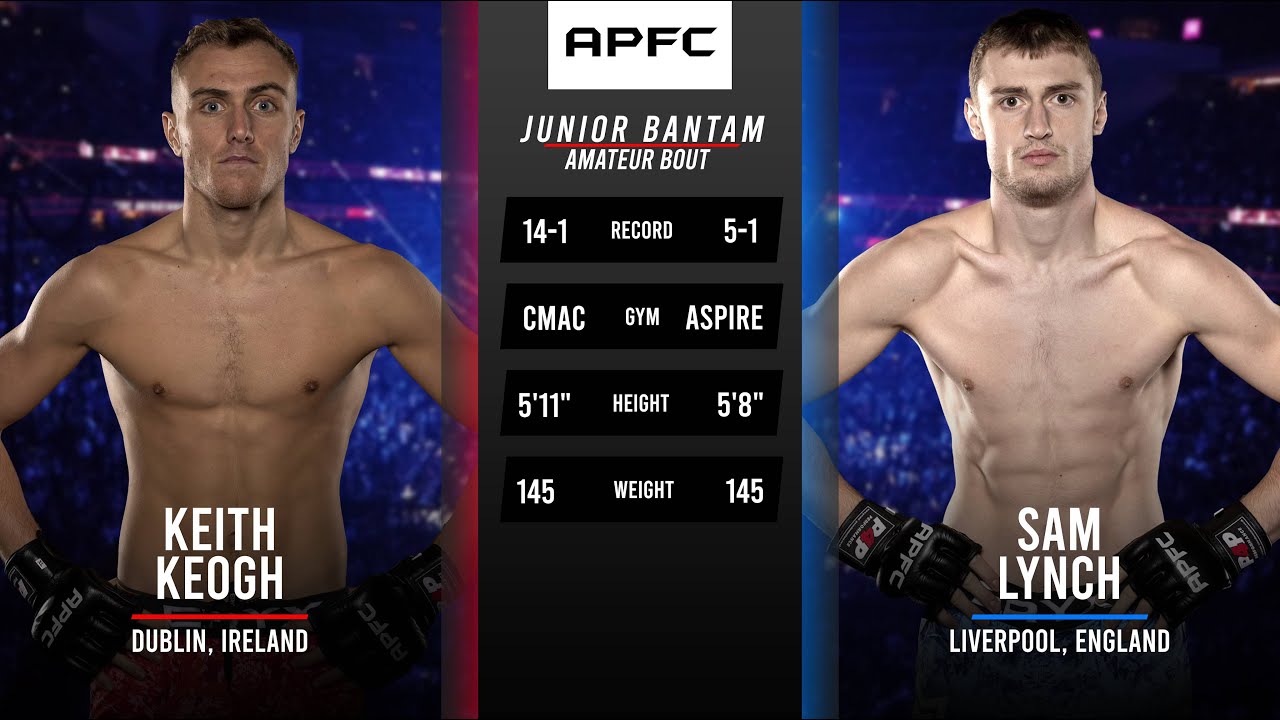 KEITH KEOGH VS SAM LYNCH | #APFC8 | IRELAND VS LIVERPOOL | #FULLFIGHT # ...