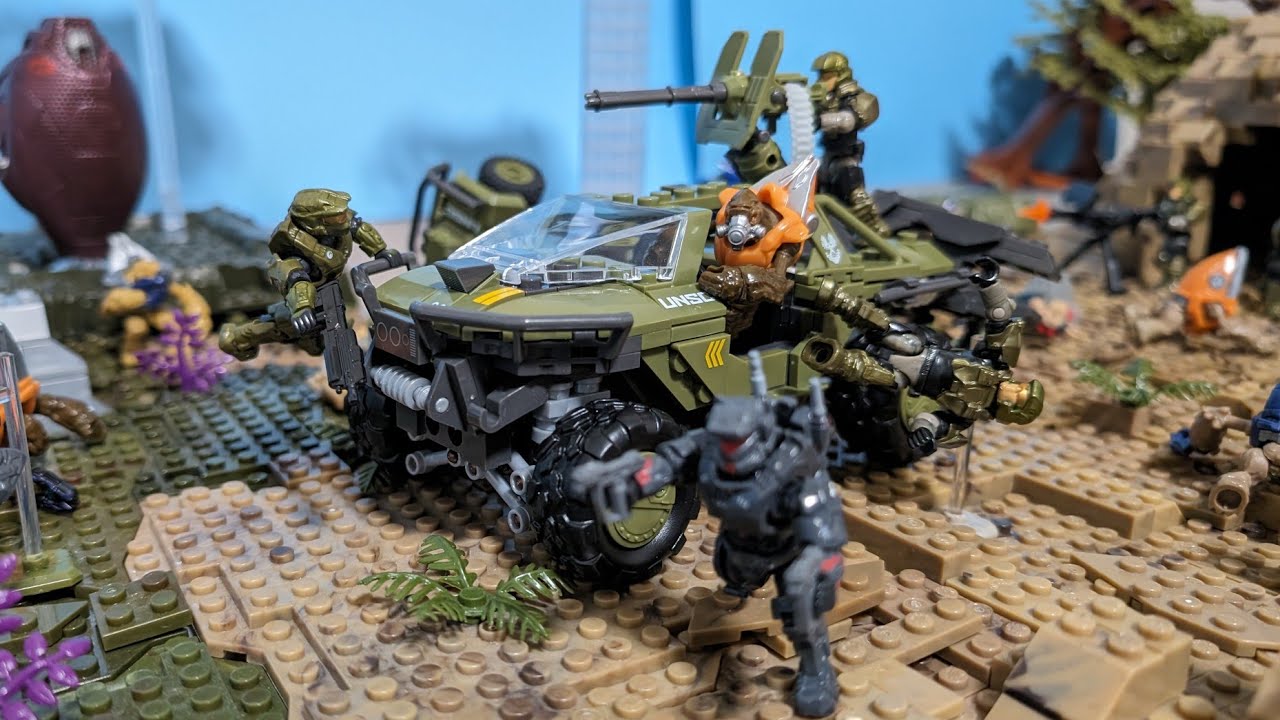 Halo TV show Diorama EP (Halo Mega Construx Moc Diorama) lore series ...