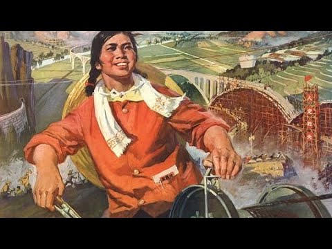 The Yanbian People Love Chairman Mao with Pinyin, English, and ...