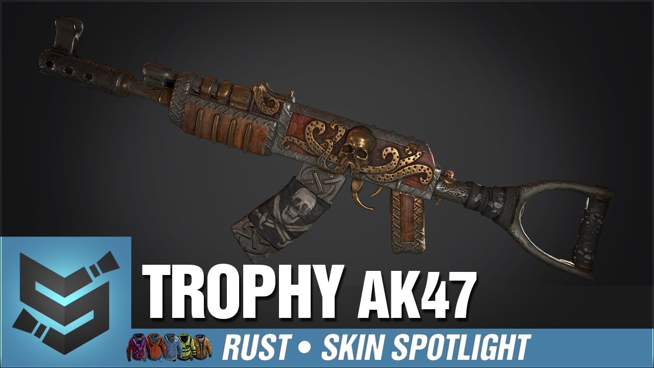 Rust Skin Spotlight • Trophy Pirate AK47 - YouTube