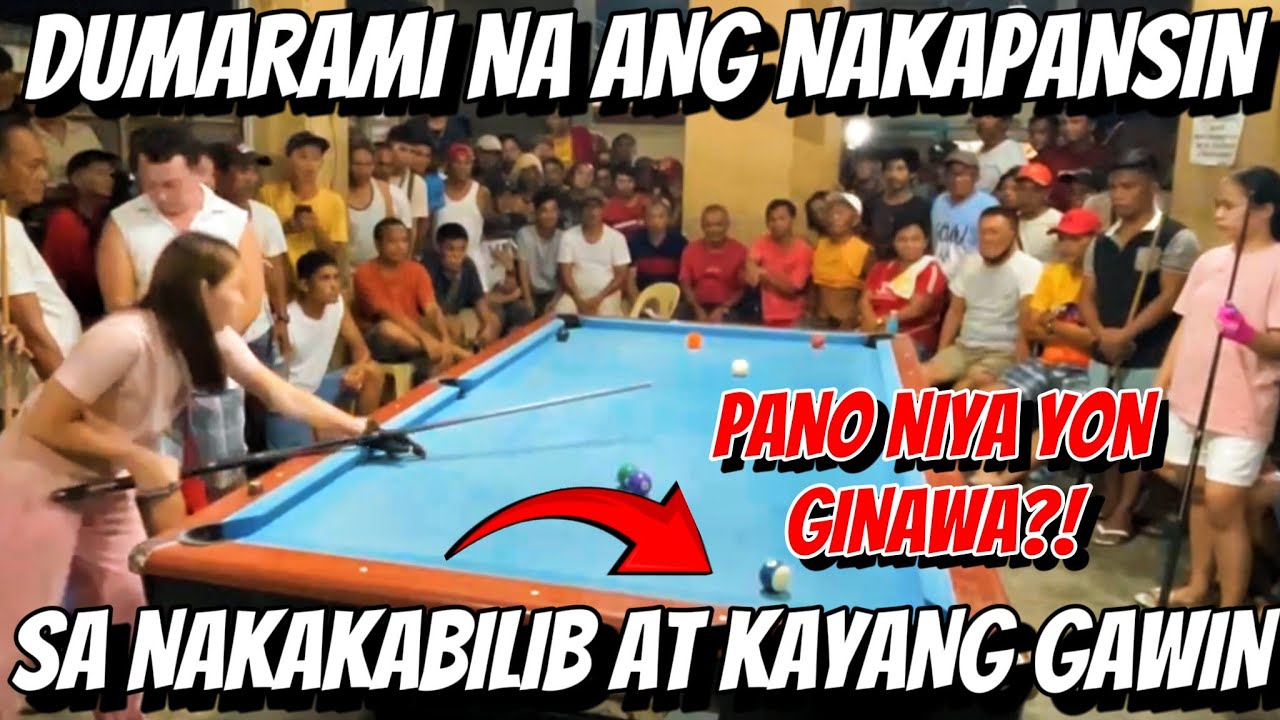 NAGPANGABOT NA SAWAKAS! DALAWANG BABAENG MAGALING TUMUMBOK SA MESA NG ...
