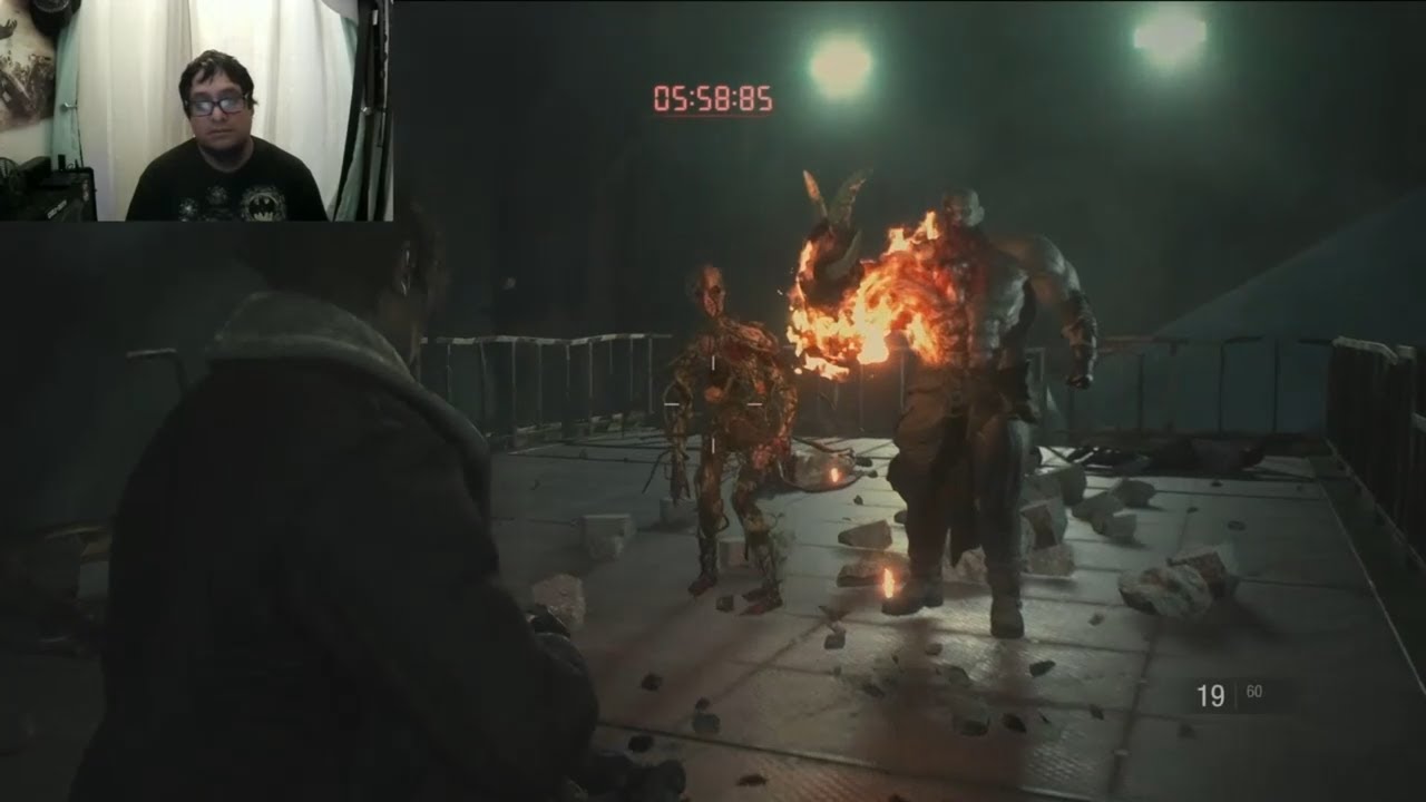 Mr. X Final Fight with Ivy Zombie and Zombie Horde in the NIGHTMARE PC ...