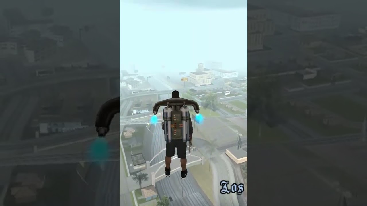 GTA San Andreas Jetpack Cheat Code #shorts - YouTube