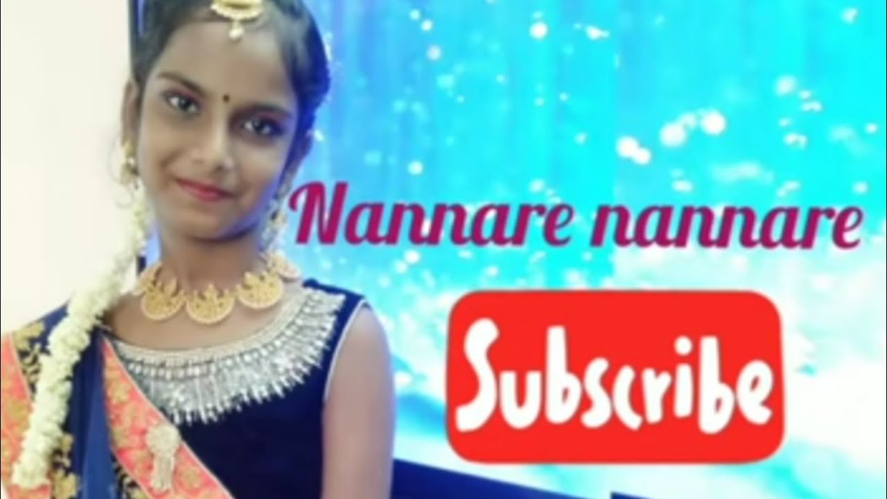 Nannare nannare song danced by kaviya - YouTube