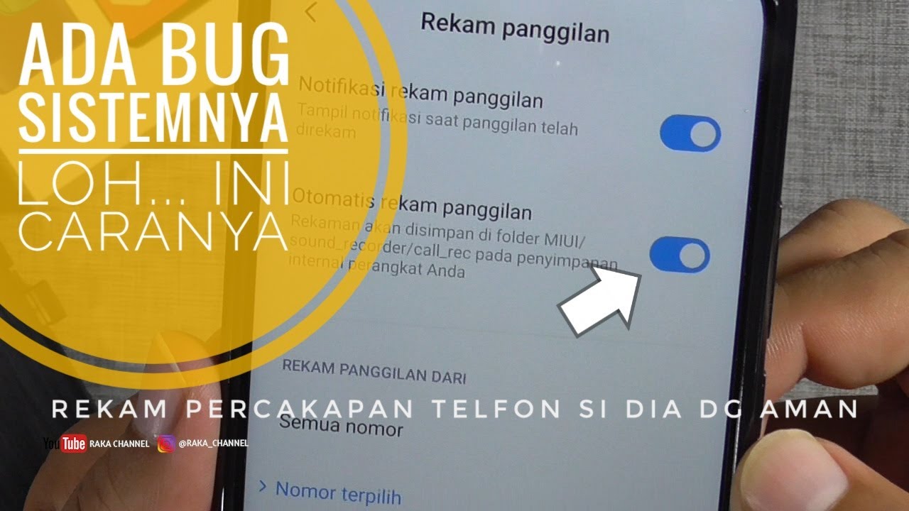 Cara Merekam Panggilan Telepon Otomatis di HP Xiaomi Redmi 9 MIUI 11 ...