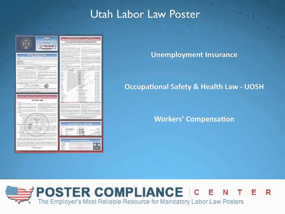 Utah Labor Law Poster - YouTube
