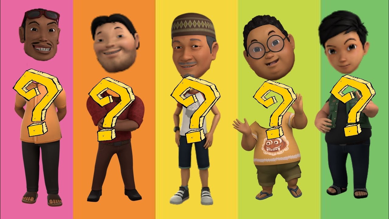 KELUARGA UPIN IPIN DAN KAWAN MENCARI KEPALA | UPIN IPIN FAMILY AND ...