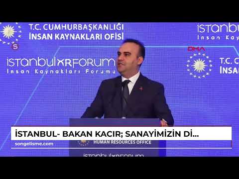 İstanbul- Bakan Kacır: Sanayimizin dijital dönüşümüne rehberlik eden fabrikalarımızın sayısını 16...