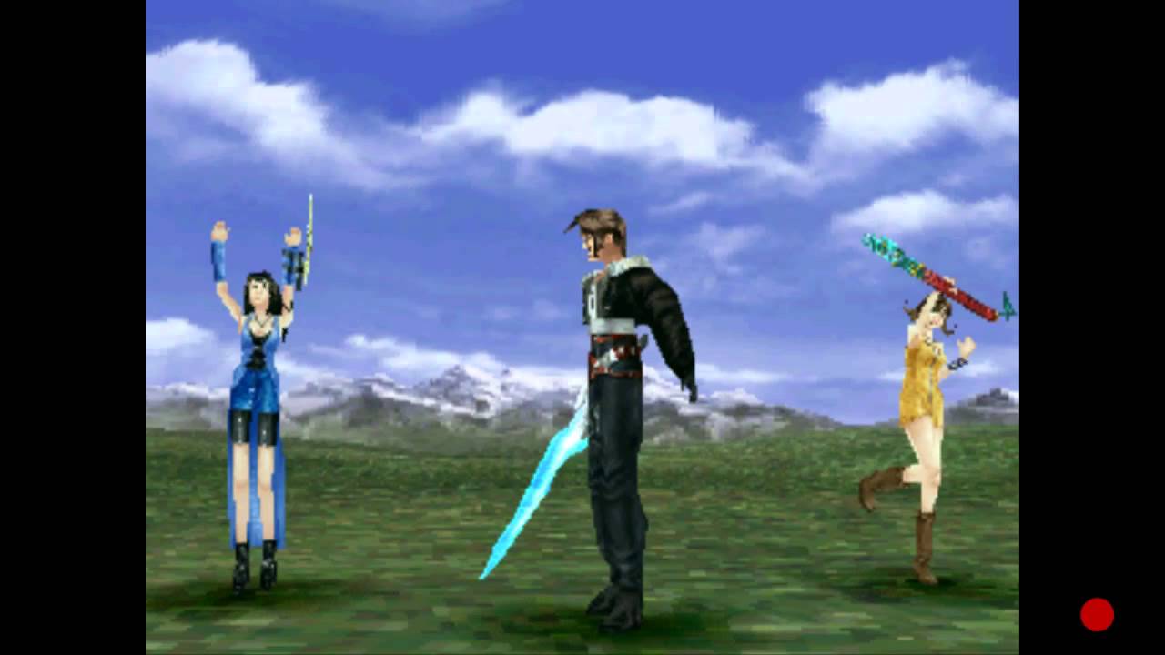 End of Heart FF8 Squall's limit break - YouTube