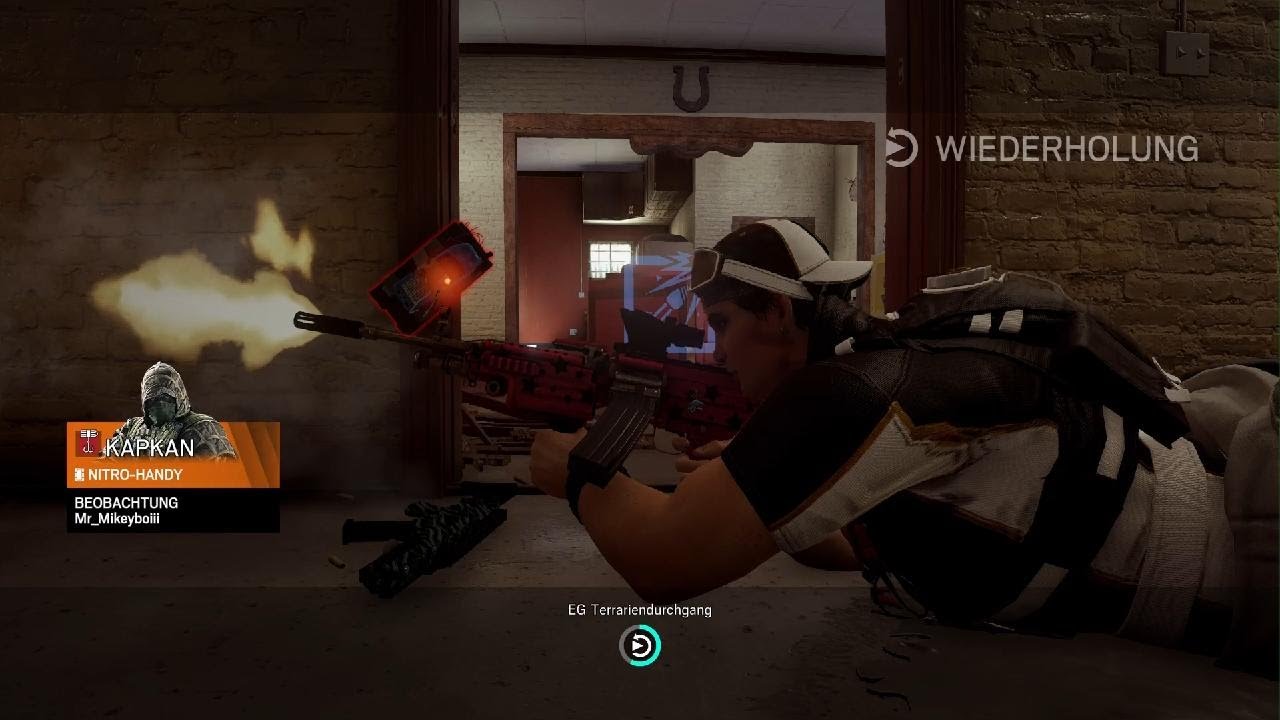 Rainbow Six Siege Outback Kapkan #4K #1v4 - YouTube