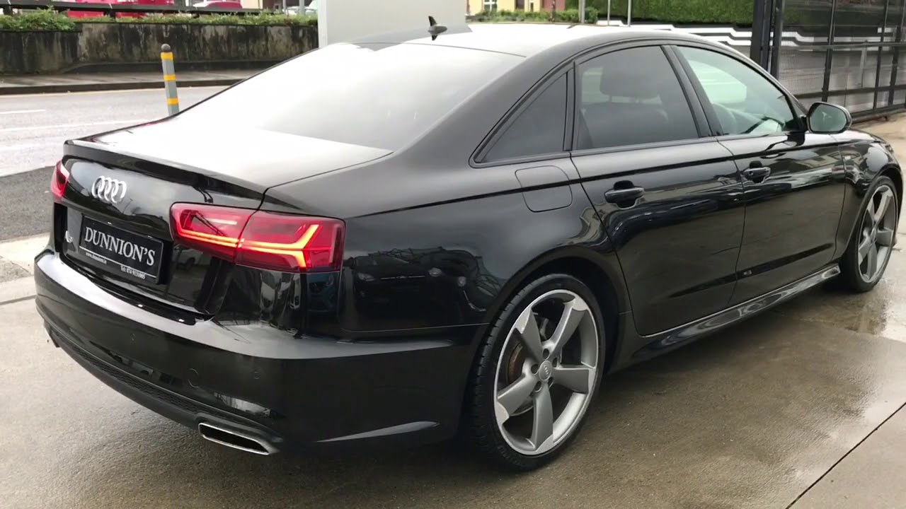 151 Audi A6 Ultra Black Edition 2.0TDi 187PS - YouTube