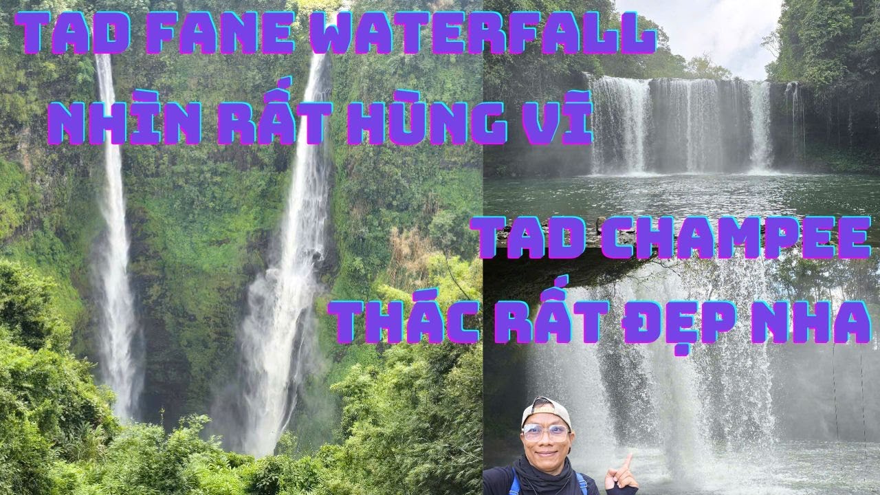 THÁC ĐÔI CÓ ĐỘ CAO 140M TẠO NÊN KHUNG CẢNH NGOẠN MỤC THÁC CHAMPEE CŨNG ĐẸP KHÔNG THUA KÉM TAD ...