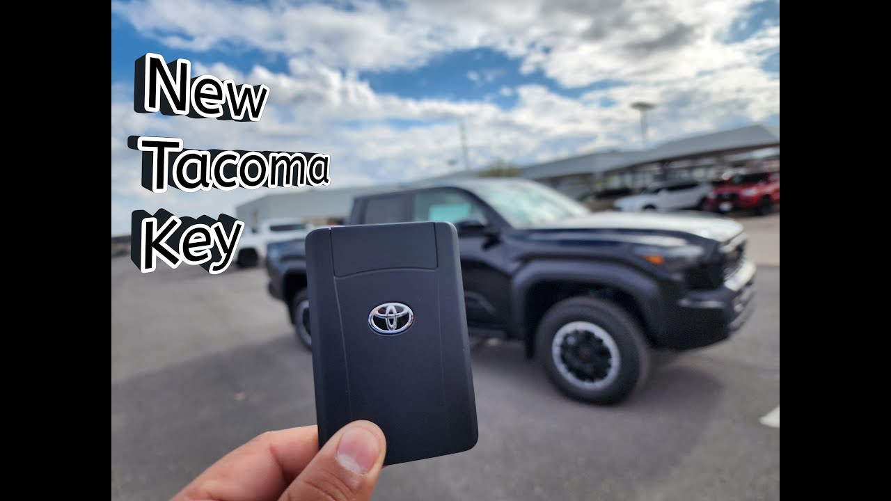 New Tacoma Card Key 2024 - YouTube