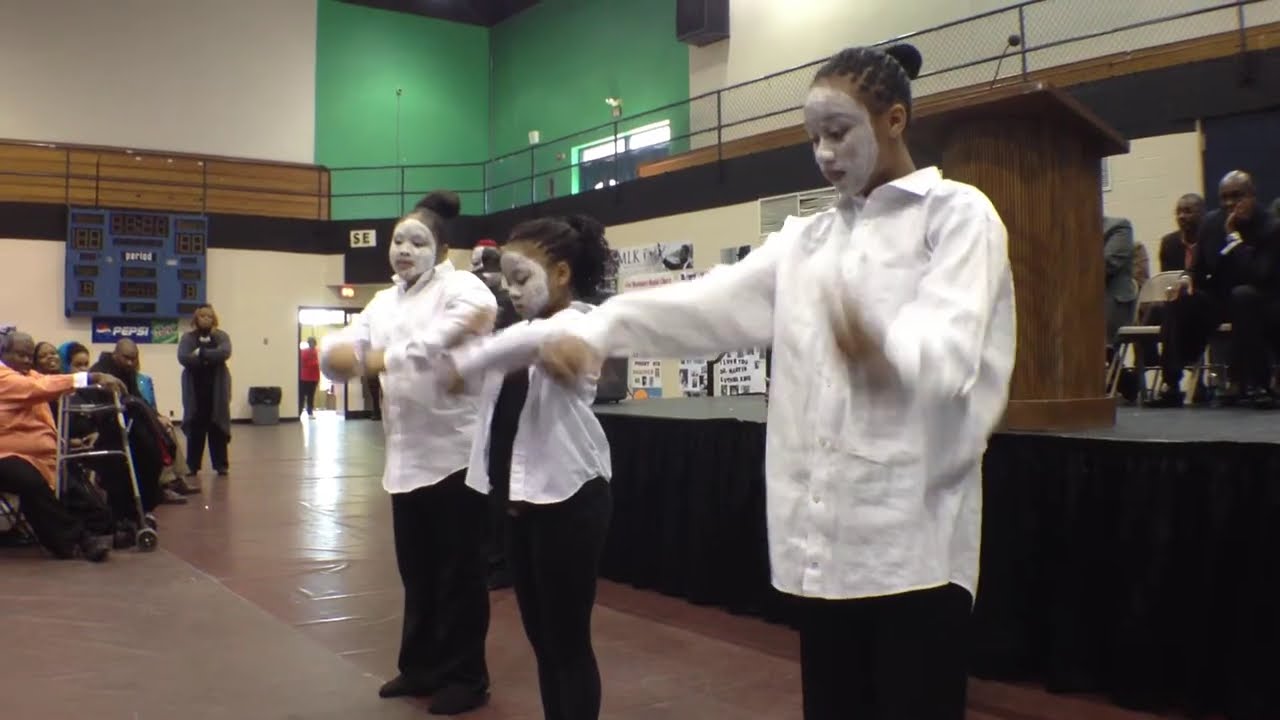 An Interpretive Mime Dance In honor of Martin Luther King Jr Day - YouTube