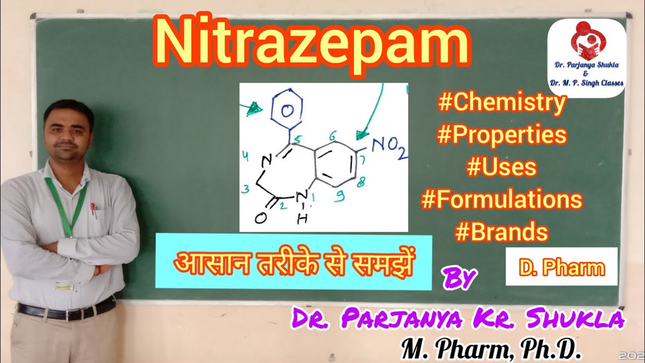Nitrazepam | Sedatives & Hypnotics | Pharmaceutical Chemistry | D ...