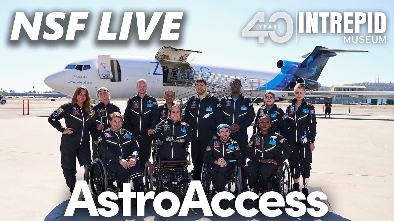 NSF Live: AstroAccess - Advancing Disability Inclusion in Space Exploration - YouTube