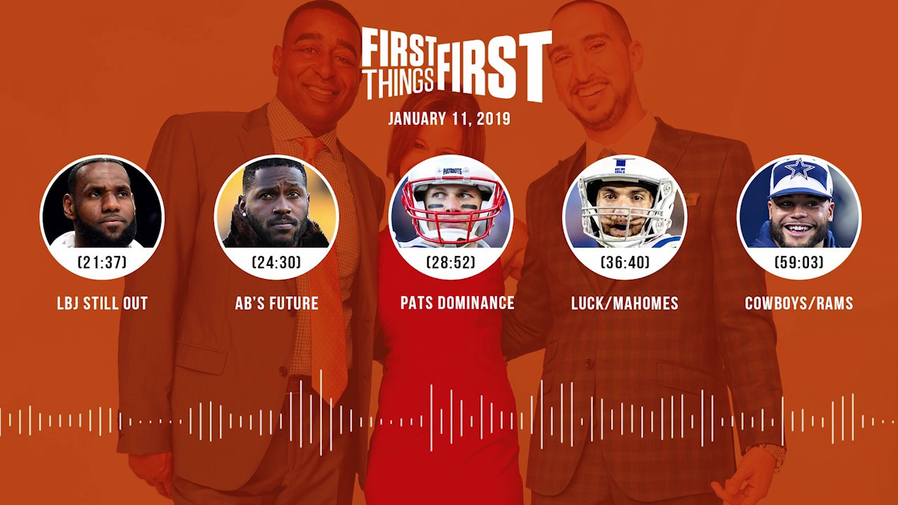 First Things First audio podcast(1.11.19) Cris Carter, Nick Wright ...
