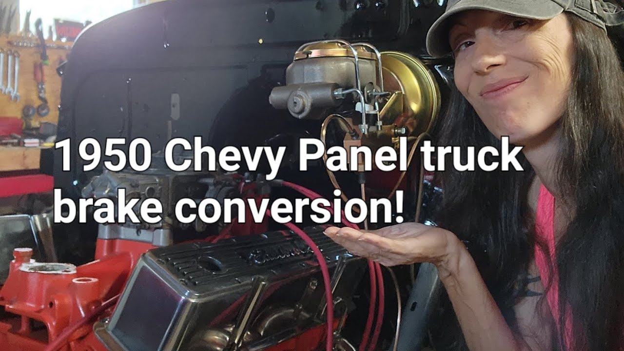 Custom 4 wheel disk brake line installation - YouTube