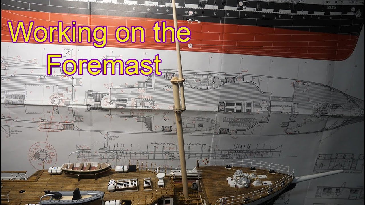 Belem Tall Ship kit by Artesania Latina, Build Diary part 44, Working ...
