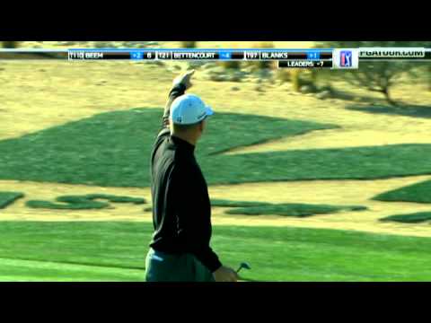 Garrett Willis drains birdie on 16 at WM Phoenix Open (2011) - YouTube