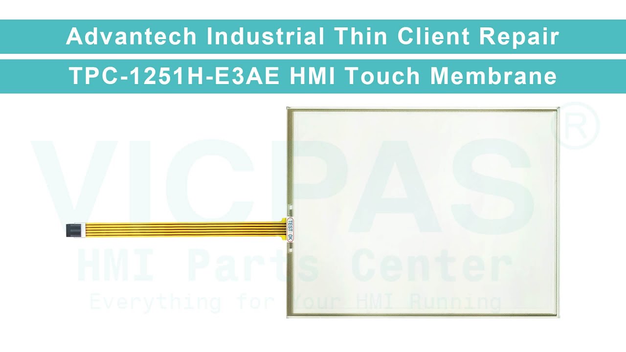 TPC-1251H-E3AE Advantech Industrial Thin Client HMI Touch Glass ...