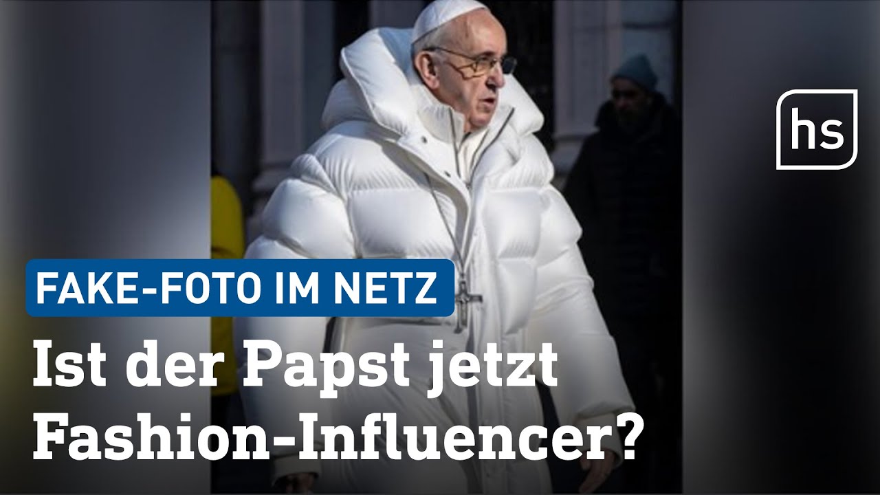 Künstliche Intelligenz erstellt skurriles Papst-Foto | hessenschau ...