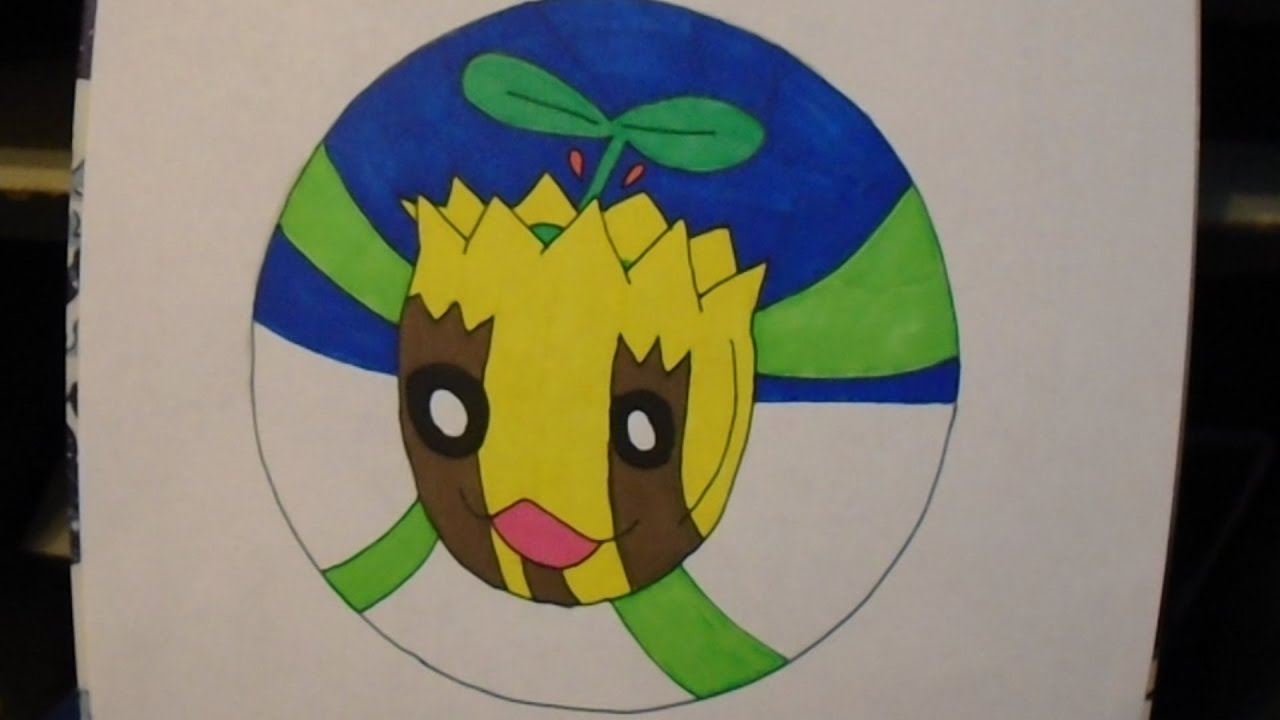 Sunkern Pokeball-Speed Drawing - YouTube