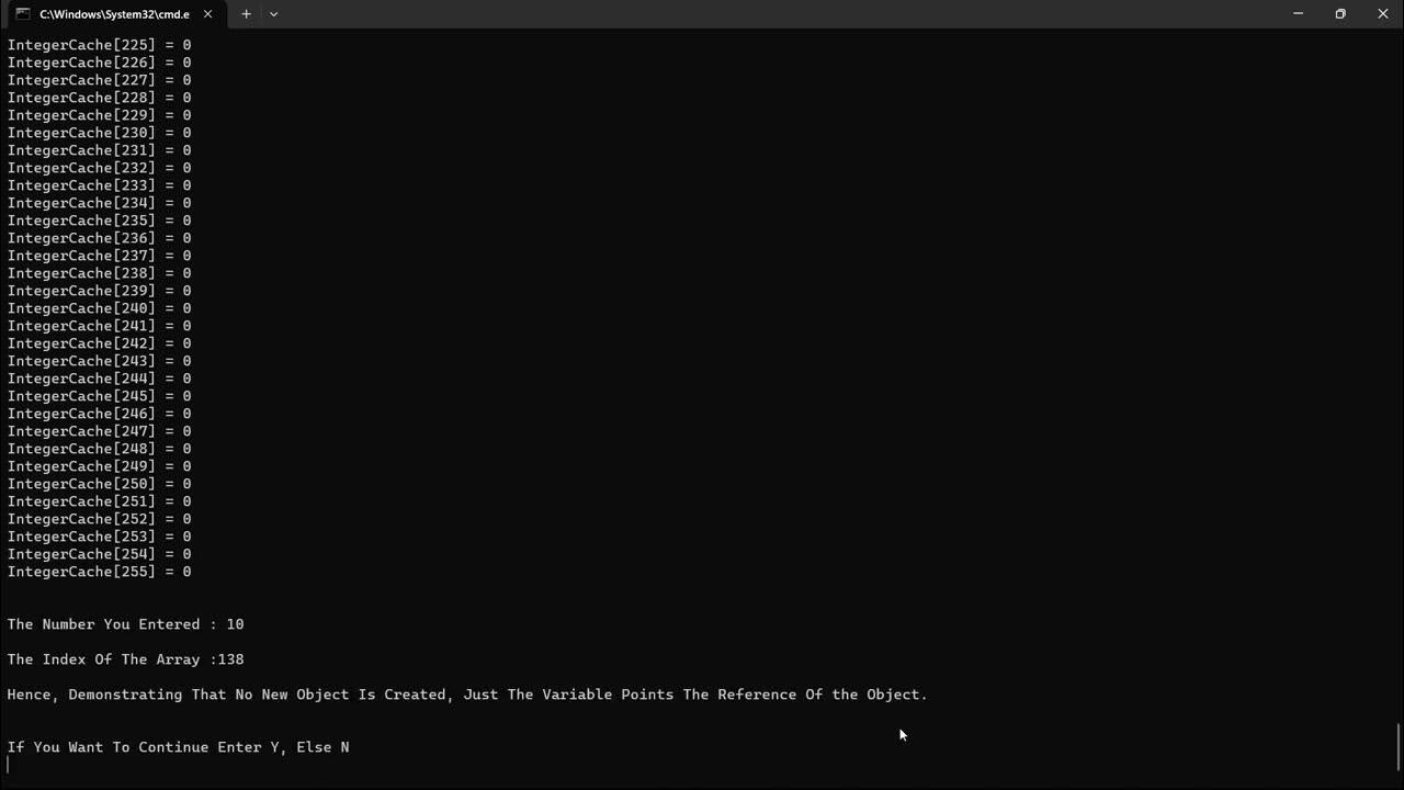 Integer Cache - YouTube