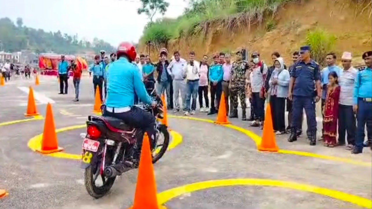 Bike & Scooter 🛵 Trial in Palpa॥ Driving License Started in palpa ...
