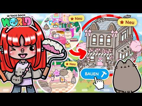 ICH BAUE DAS RIESEN PUSHEEN HAUS in TOCA BOCA! 🏠🐈 Speedbuild Pusheen Update