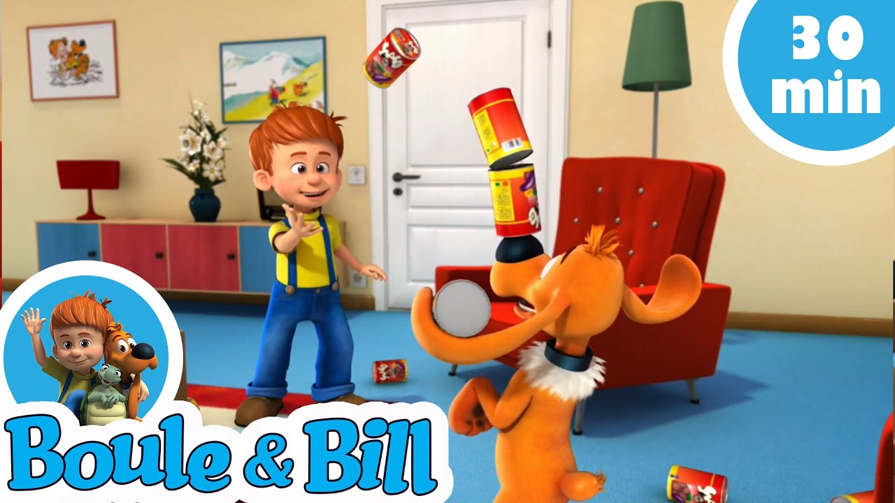 🔨 Boule et Bill ont des idées plein la tête 🔧 - Nouvelle compilation ...