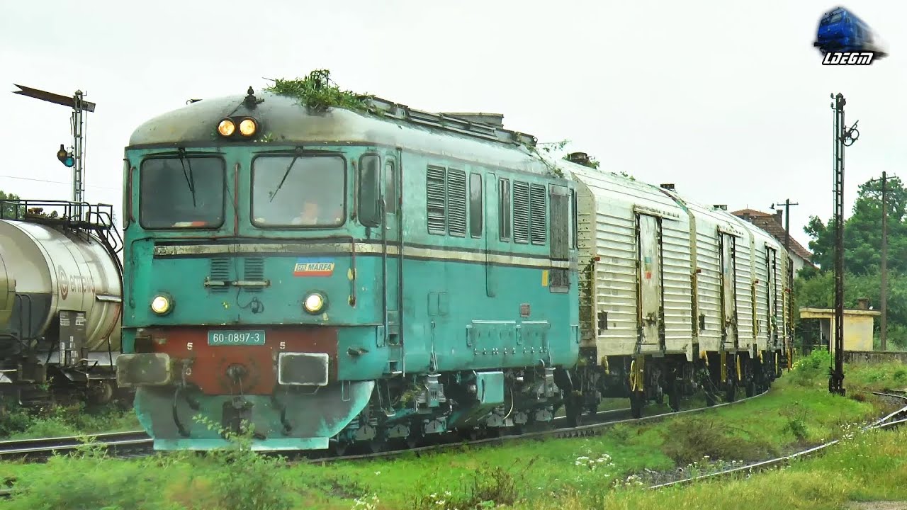 Trenuri CFR MARFĂ în Orașul Beiuș 🚂🚂 CFR MARFĂ Cargo Trains in Beiuș ...