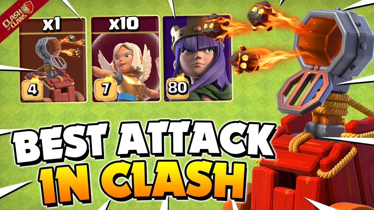 *NEW* Healer & Flame Flinger army CRUSHES MAX BASES in Clash of Clans ...