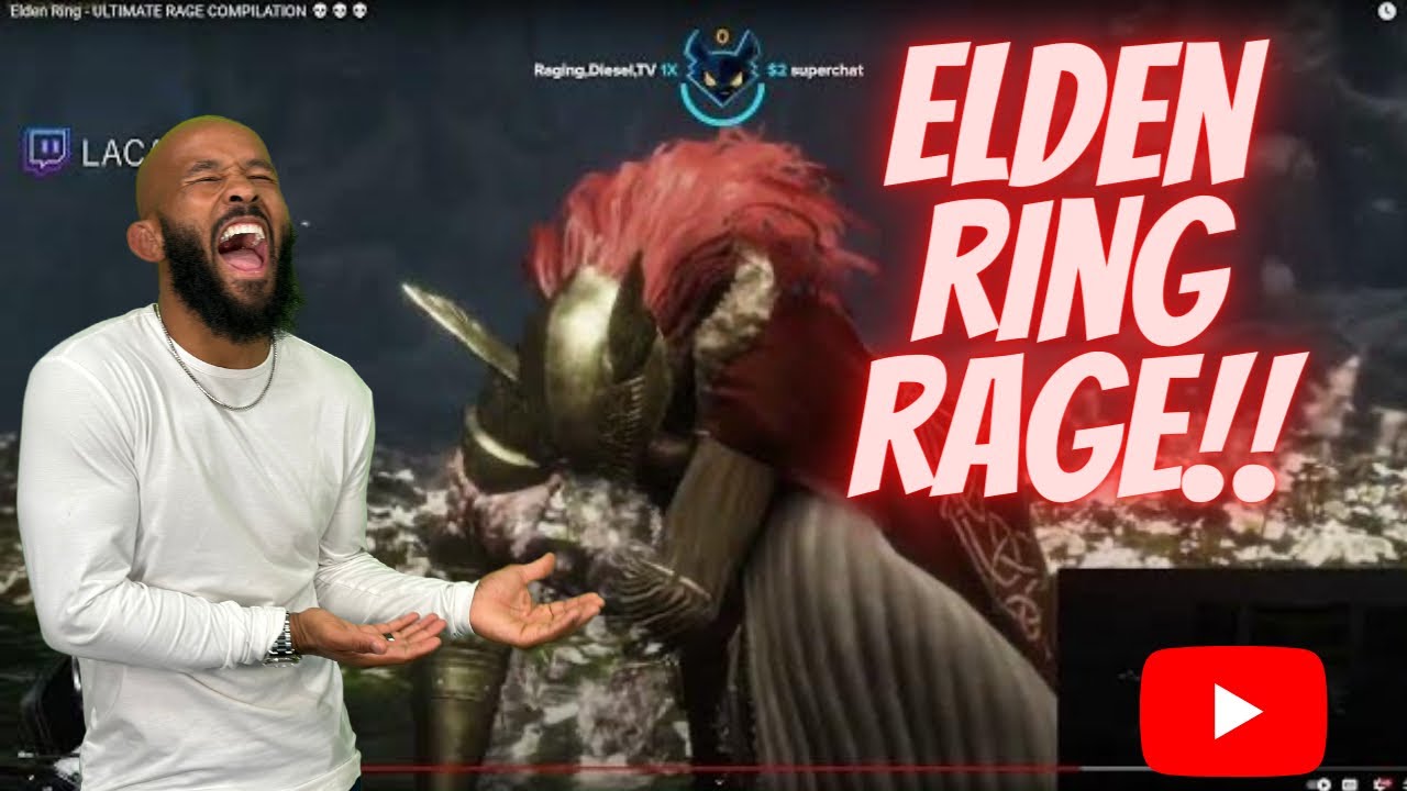 The Best Elden Ring Rage Reaction!!! - YouTube