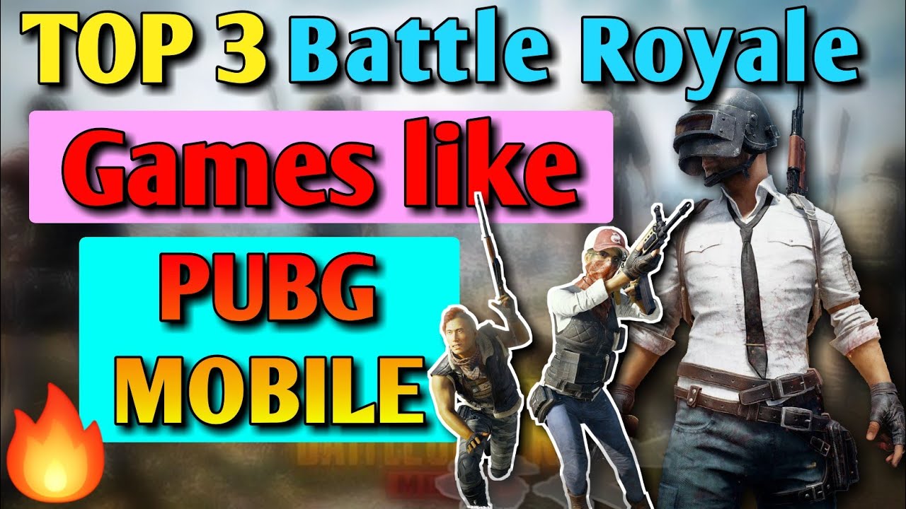 Top 3 Best Battle Royale Games like PUBG Mobile || PUBG Similar Games ...