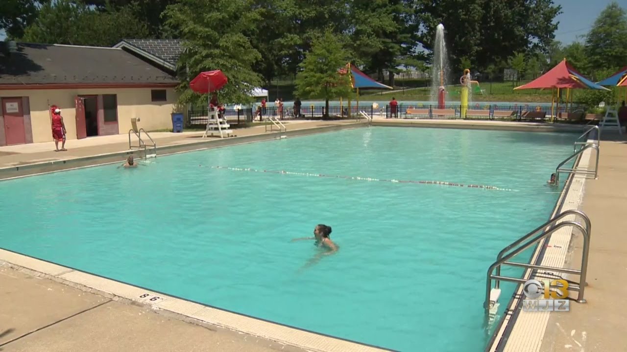 Baltimore Pools Reopen With Limited Capacity - YouTube